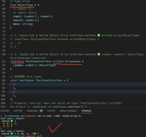 typescript declare object array interface methods all in one xgqfrms