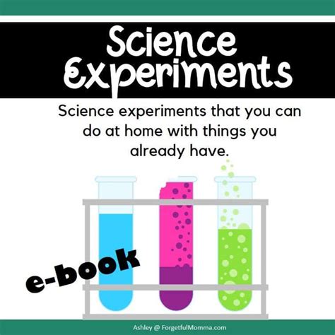 Science Experiment E Book Forgetful Momma Shop