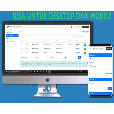 Jual Aplikasi Sistem Informasi Bimbingan Skripsi Berbasis WEB Dengan Codeigniter Shopee Indonesia