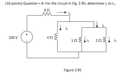 Solved Points Question For The Circuit In Fig Chegg Com