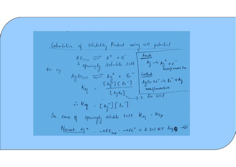 Electrochemistry Chemisty Notes Btech Ppt Energy Pdf