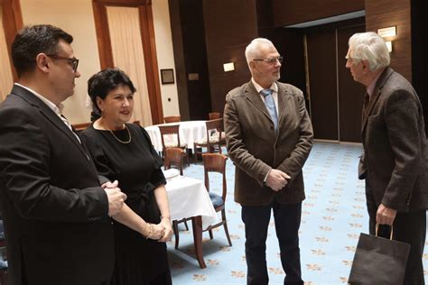 Predrag Puharić Sa Bivšim Gradonačelnicima Grada Sarajeva Sarajevoba