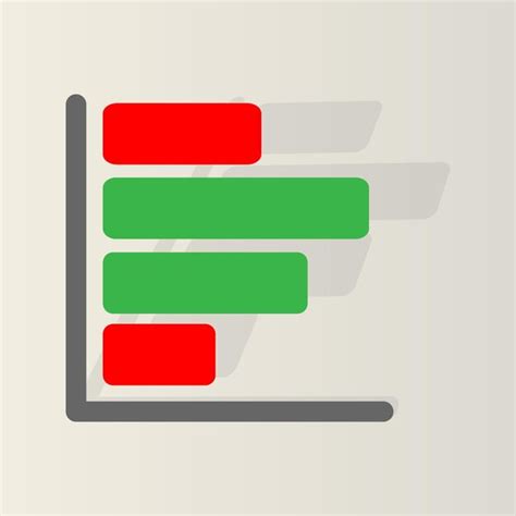 Graphique à Barres Vecteur Premium