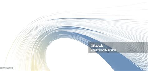 왜곡 및 변형 된 선 벡터 추상적 인 배경 공간의 곡률 3d 선형 흐름 곡선 모양 공상 과학 소설 곡선에 대한 스톡 벡터 아트 및 기타 이미지 Istock