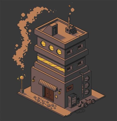 Isometric Building Art In Procreate Artofit