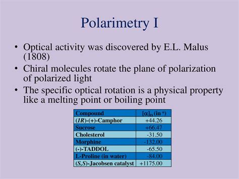 Lecture 2a Optical Purity Ppt Download
