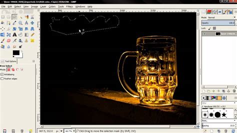 Free Select Tool GIMP Beginners Guide Ep YouTube