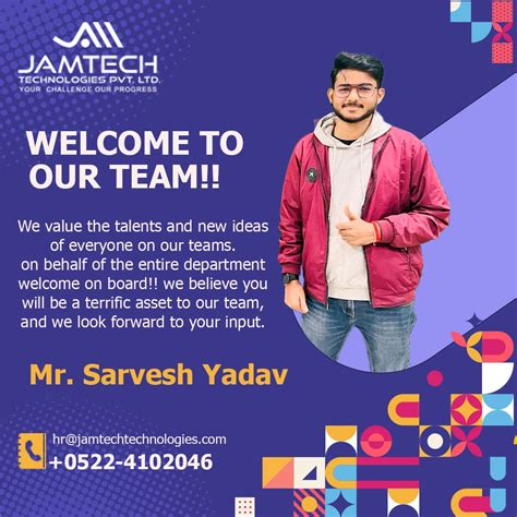 Jamtech Technologies Pvt Ltd On Linkedin Congratulations Successful Completion Job
