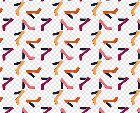 รองเท้า ส้นสูง ลาย ฮิปสเตอร์ พิมพ์ลาย Png Pngegg