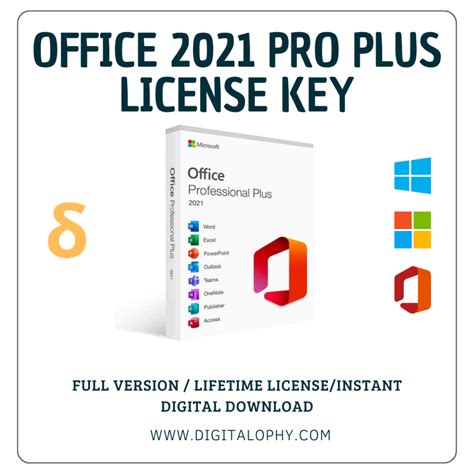 Professional Plus License Key Activation For Microsoft Office 2021