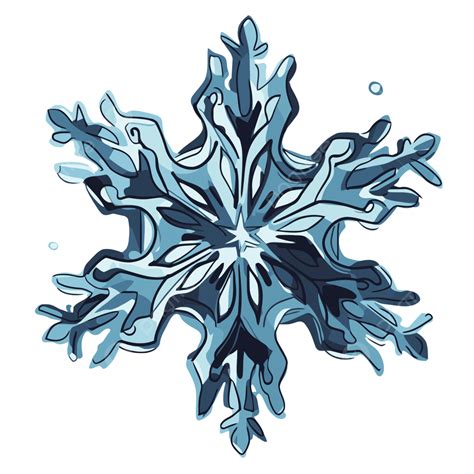 Snowflake Clipart Free Vector