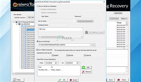 Sysinfotools Ms Sql Transaction Log Recovery 220 Filecr