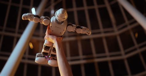 Video Of Friends Playing With An Ubtech Robot Free Stock Video Footage