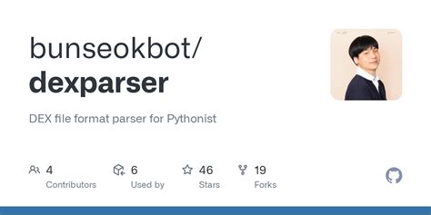 Github Bunseokbotdexparser Dex File Format Parser For Pythonist