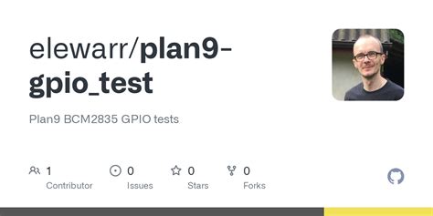 github elewarr plan9 gpio test plan9 bcm2835 gpio tests