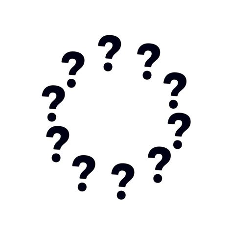 Circled Question Mark