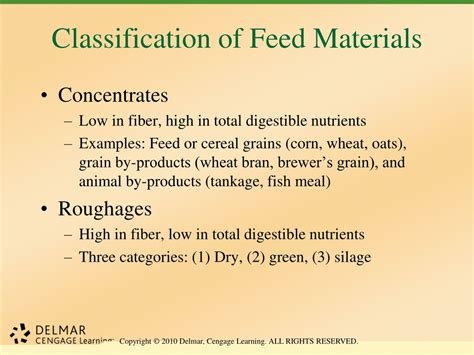 What Is Feed Classification At Inez Bennett Blog