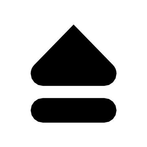 Media Eject Vector SVG Icon SVG Repo