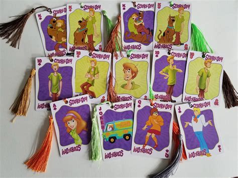 Scooby Doo Bookmarks Pick Your Character Etsy