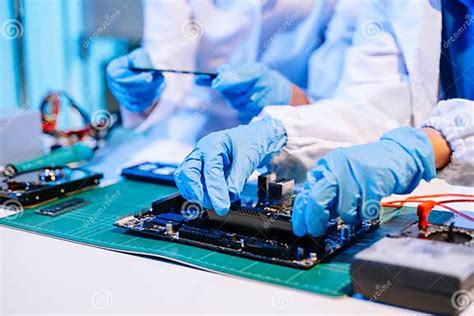 Electronics Assembly And Ram Installation With High Tech Components