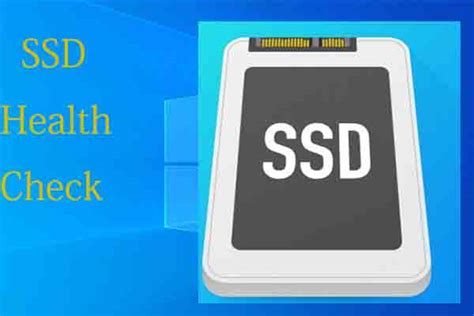 Find The Health Status Of SSDs Via SSD Health Checkers