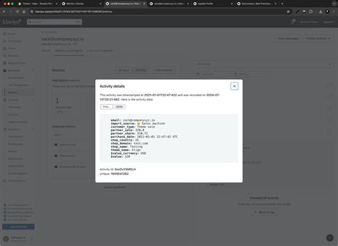 Profile Metrics And Insights Ui Not Aggregating Event Data Correctly Klaviyo Community