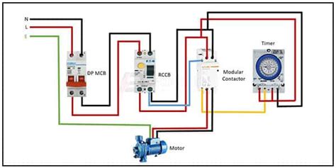 Modular Contactor With Motor Wiring Electrician Idea