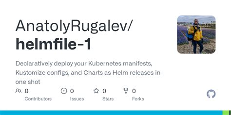 GitHub AnatolyRugalev Helmfile Declaratively Deploy Your Kubernetes Manifests Kustomize