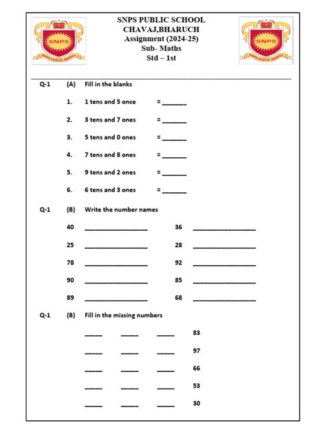 Std1mathsassignment Pdf Clothing Fashion Std1mathsassignment Pdf Clothing Fashion