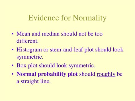 Ppt Assessing Normality Powerpoint Presentation Free Download Id 573081