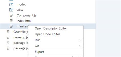 Solved Not Able To Open Manifestjson File Using Descript Sap
