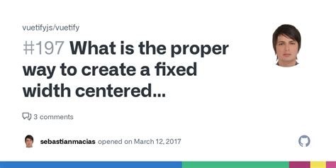 What Is The Proper Way To Create A Fixed Width Centered Container