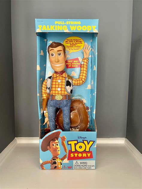 Vintage Pull String Talking Woody From The Movie Toy Story In The
