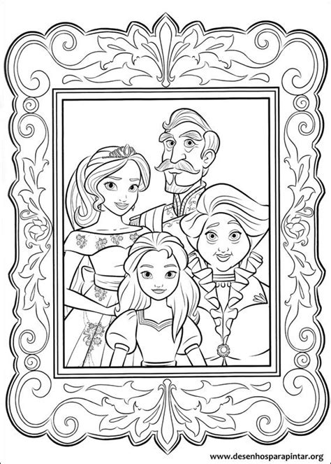 Desenhos Para Imprimir Colorir E Pintar Elena De Avalor Desenhos Para