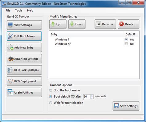 Edit Boot Menu Like Never Before With EasyBCD