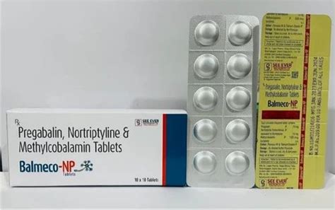 Pregabalin Nortriptyline Methylcobalamin Tablets At Rs 513 50 Box Nortipan M In Kanke Id