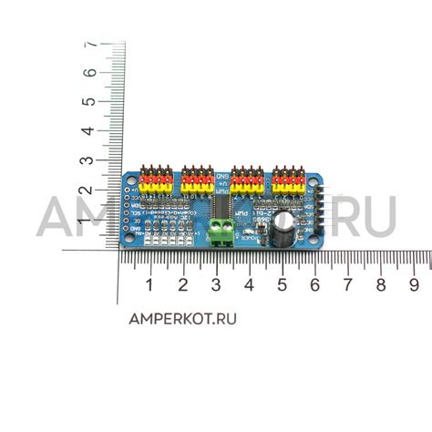Купить Шим контроллер с I2C для сервоприводов (плата контроллера PWM ...