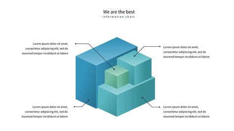 Blue Cube With Arrows Google Slide Theme And Powerpoint Template Slidedocs