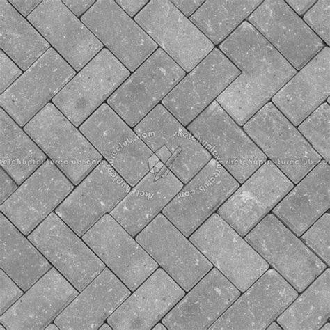 Stone Paving Outdoor Herringbone Texture Seamless 06509 Paving