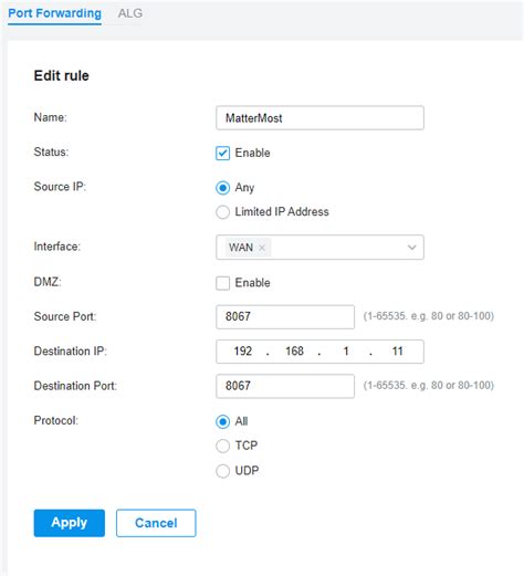 Port Forwarding Virtual Server Omada Controller Business Community