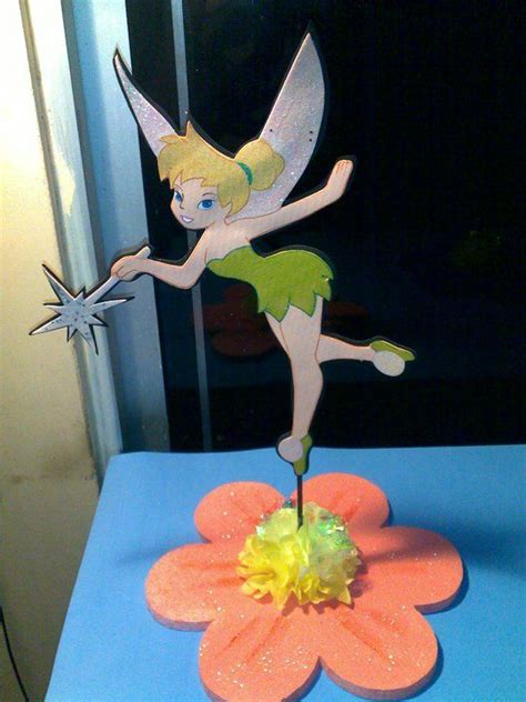 Tinkerbell Centerpiece Tinkerbell Party Fairy Baby Showers Party Themes