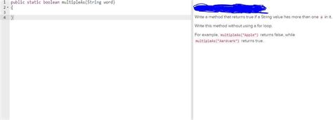 Solved 1 Public Static Boolean Multipleas String Word 2
