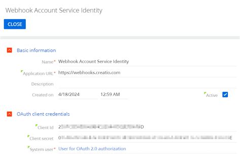 Set Up The Oauth 20 Authorization Creatio Academy