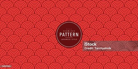 일본의 원활한 라운드 패턴 중국 전통 식감 동양 새해 배경 벡터 일러스트레이션 0명에 대한 스톡 벡터 아트 및 기타 이미지