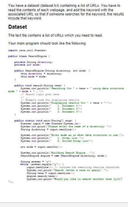 Solved In This Assignment You Will Be Building A Small Scale Chegg