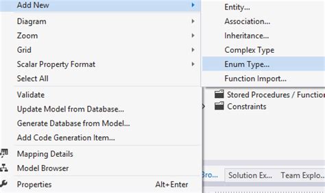 C Entity Framework Model First Enum Type MetadataType Stack Overflow