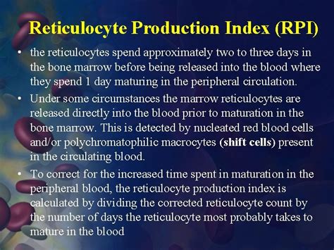 Practical Hematology Lab Lab 3 Reticulocyte Count Reticulocyte