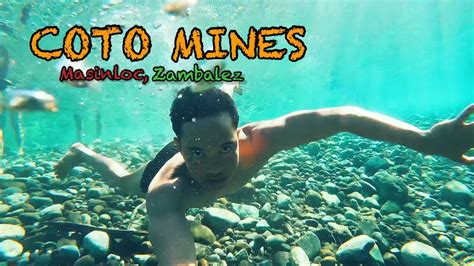 Coto Minesmasinloczambales The Crystal Water River Of Coto Mines