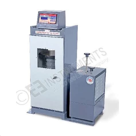 Compression Testing Machine 500 Kn Digital With Manual Pace Rate Control Manufacturer