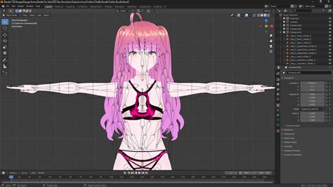 Anime Girl Bikini 3d Model Download By Zuraemon On Deviantart